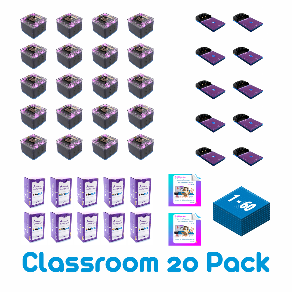 Kaibot 20 Pack - MEGA Classroom Bundle — Robotix Education Inc.