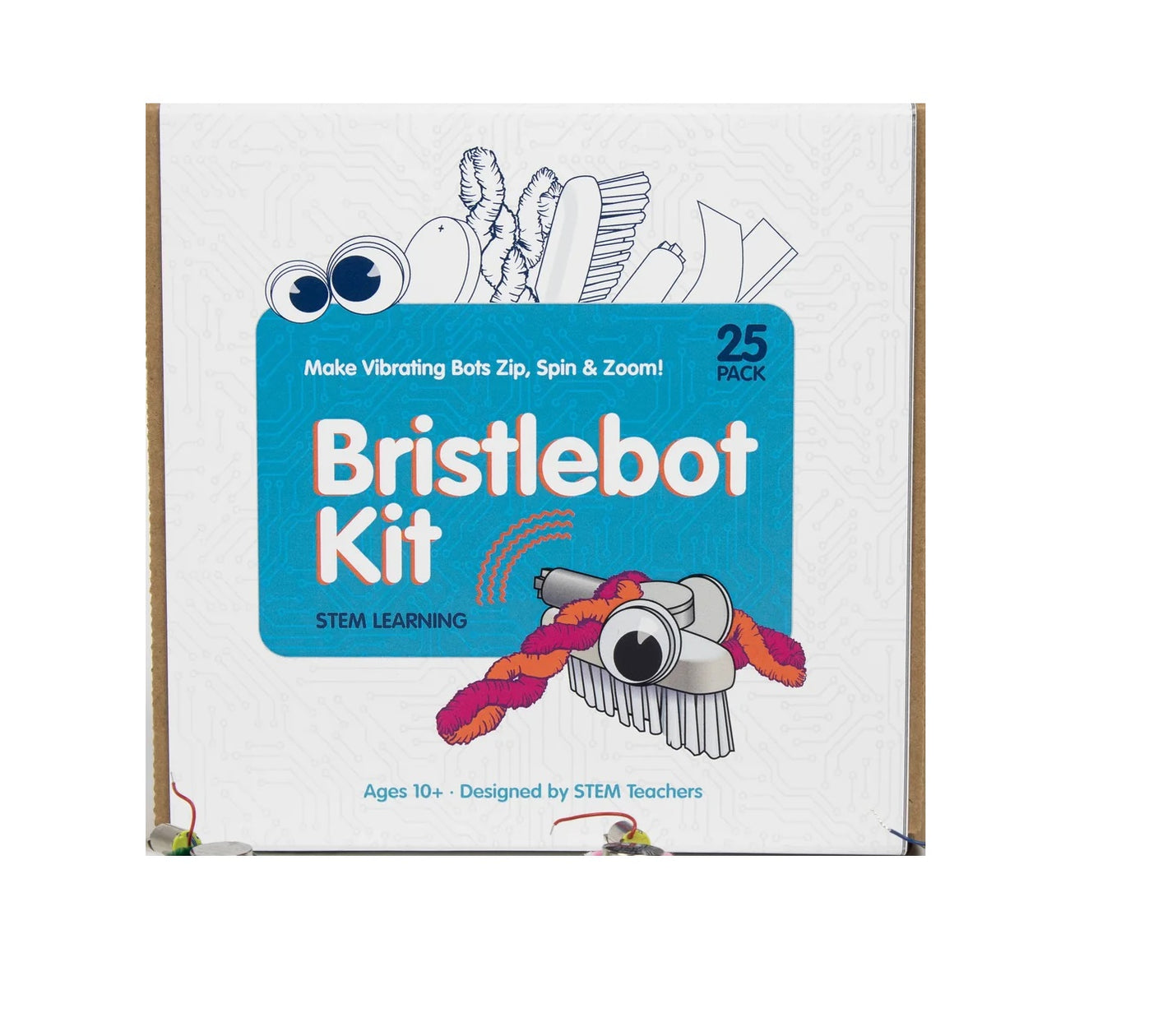 Bristlebot- Classroom Set (25 Pack) — Robotix Education Inc.