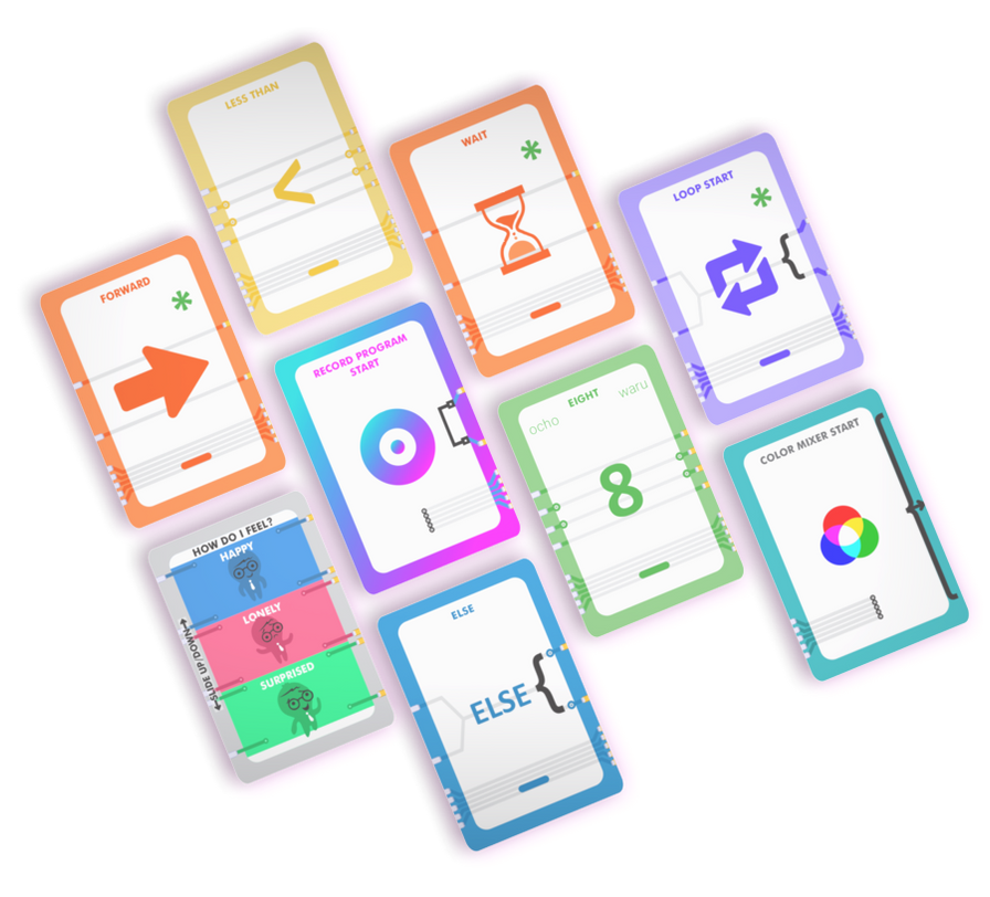 KaiBot Advanced Screen-free Coding Cards — Robotix Education Inc.