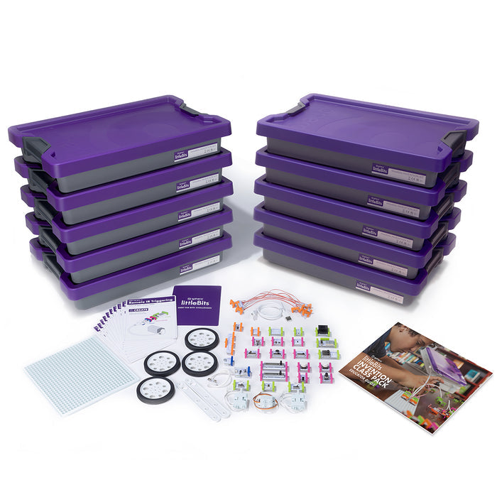 littleBits Invention Kit Class Pack (10 kits) — Robotix Education Inc.