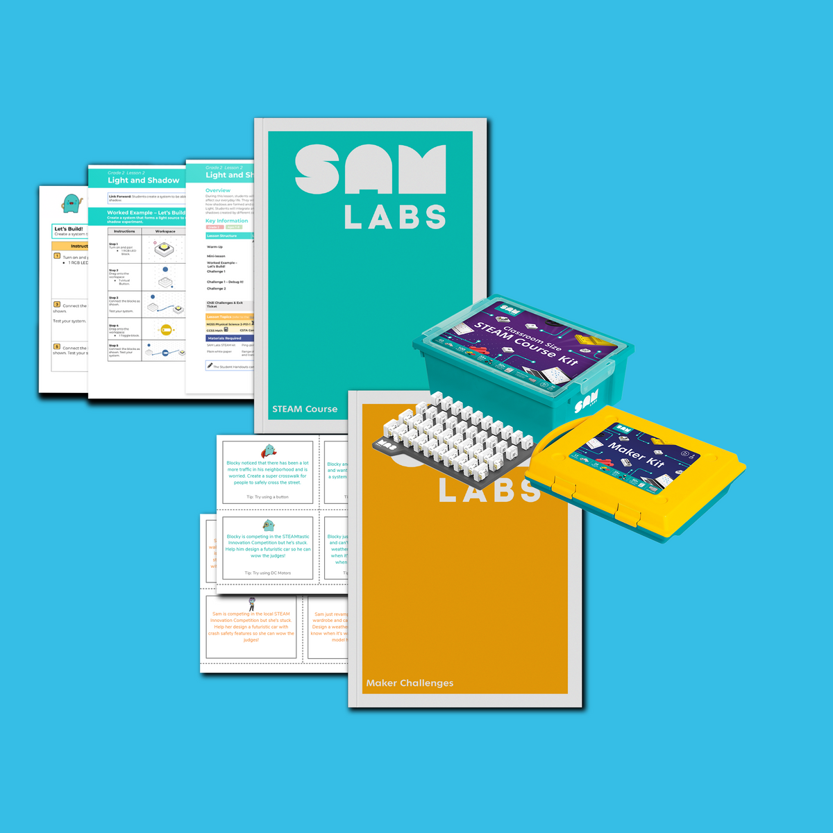 Maker and STEAM Classroom Kit Bundle (+ free charging station ...