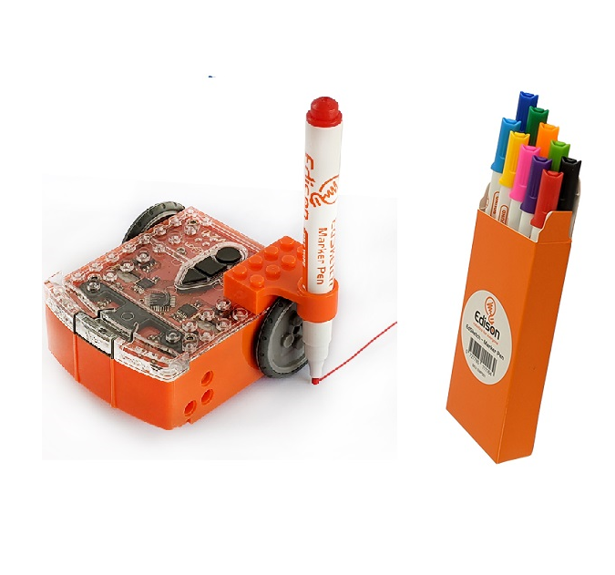 EdSketch Pen Holders & Marker Pack Bundle (Edison Robot NOT included ...